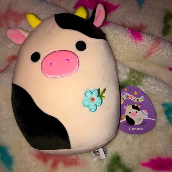 Squishmallows | Toys | Bnwt 7 Connor Cow | Poshmark